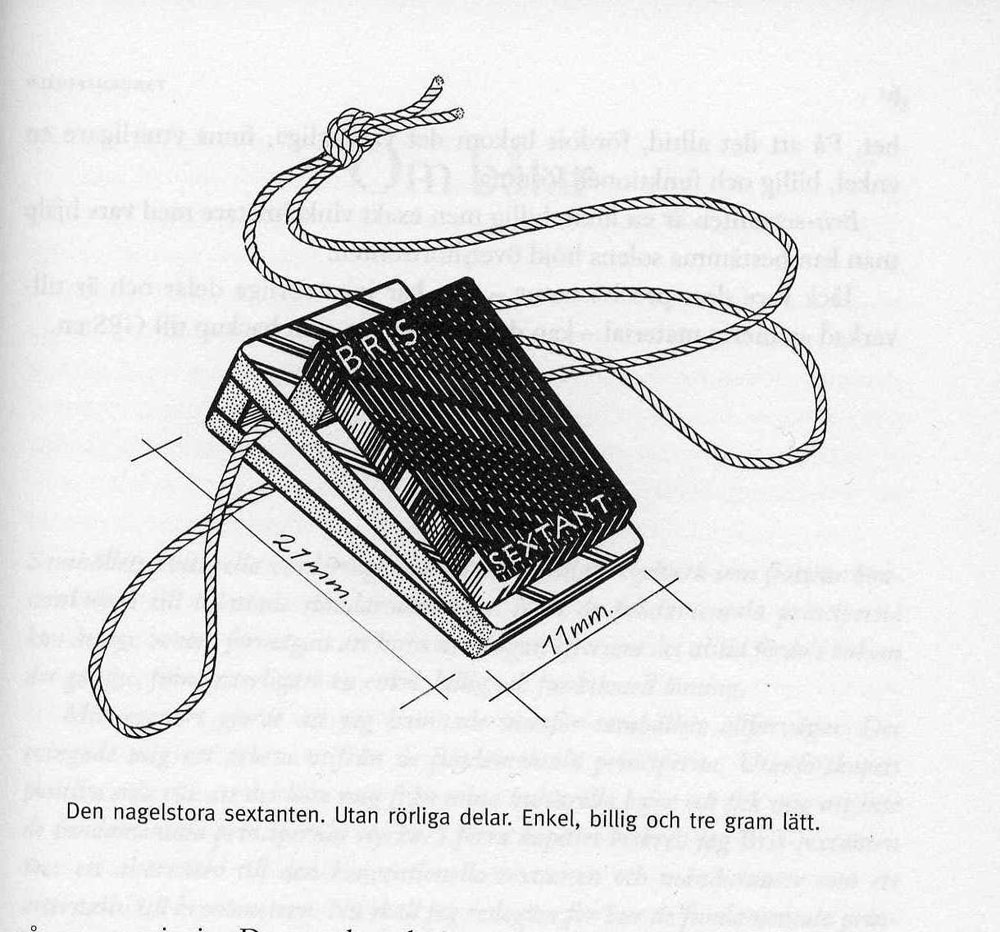 Bris mini sextant – Simple habits, simple boat
